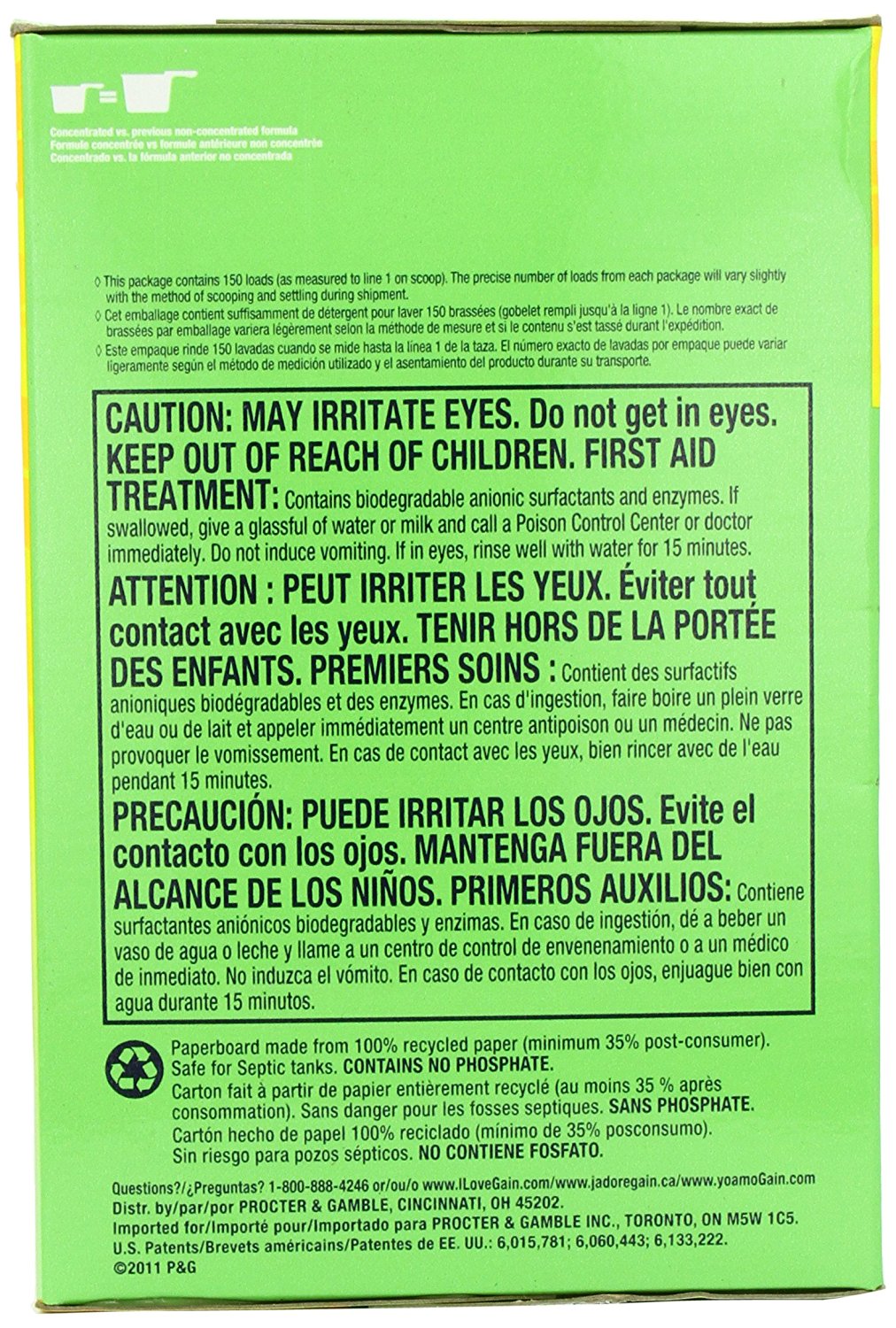 Tide, Gain and Other Toxic Laundry Detergents – NaturWarriors